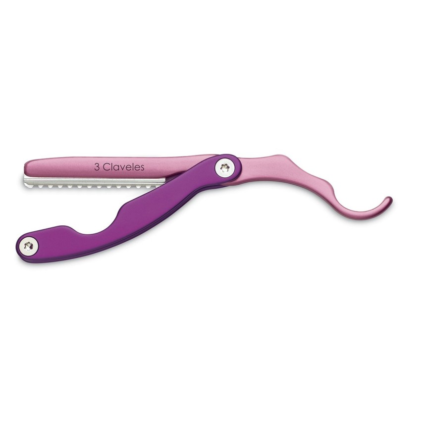 Pink Hairdressing Razor Ergo | 3 Claveles