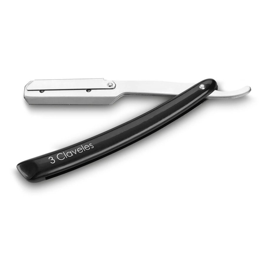 Black Hairdressing Razor Safety Lock | 3 Claveles