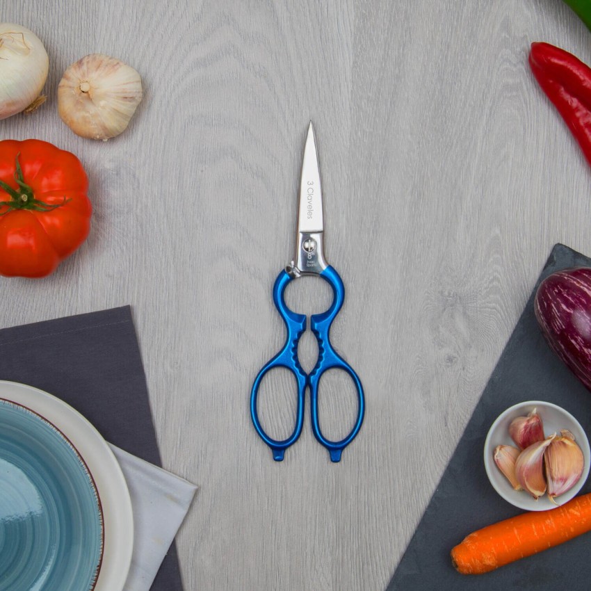 Multi Purpose Kitchen Shears Blue | 3 Claveles