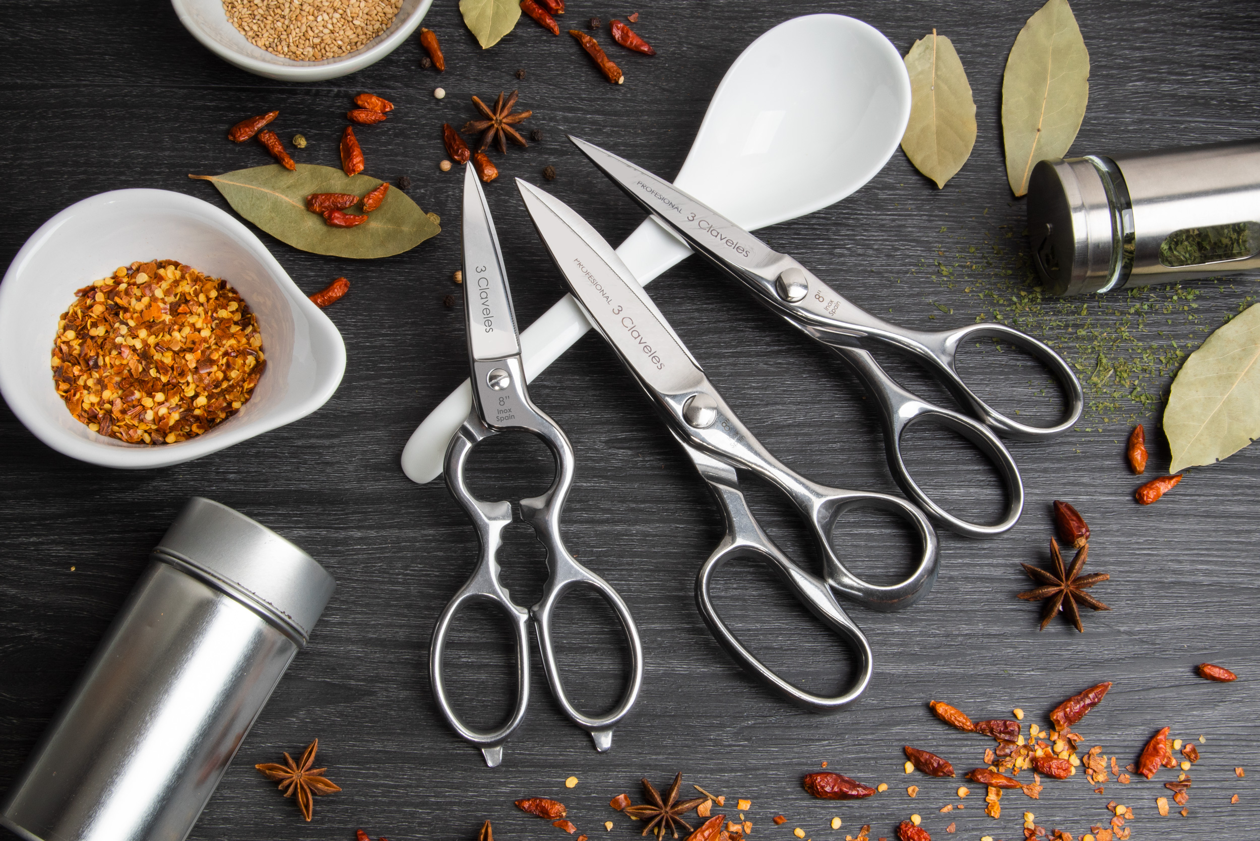 Cuidados y mantenimiento de las tijeras de cocina